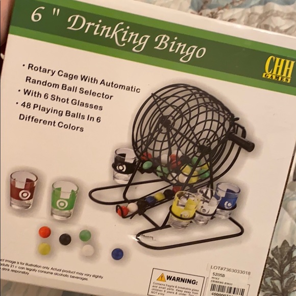 Other | Drinking Bingo Game | Poshmark